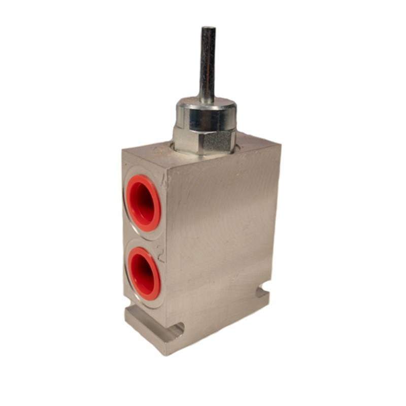 MANUAL ROTARY 4 WAY 3 POSITION CLOSED CENTER SAE 8 PORTS BUNA N SEALS ...