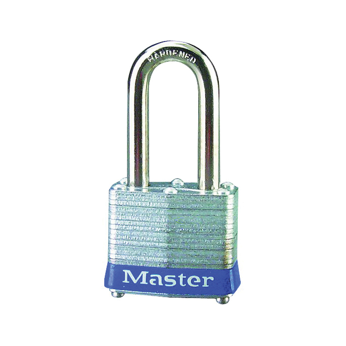 Master Lock 3UPLF Padlock, 9/32 in Dia Shackle, 1-1/2 in H Shackle ...